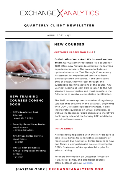 Exchange Analytics Inc.